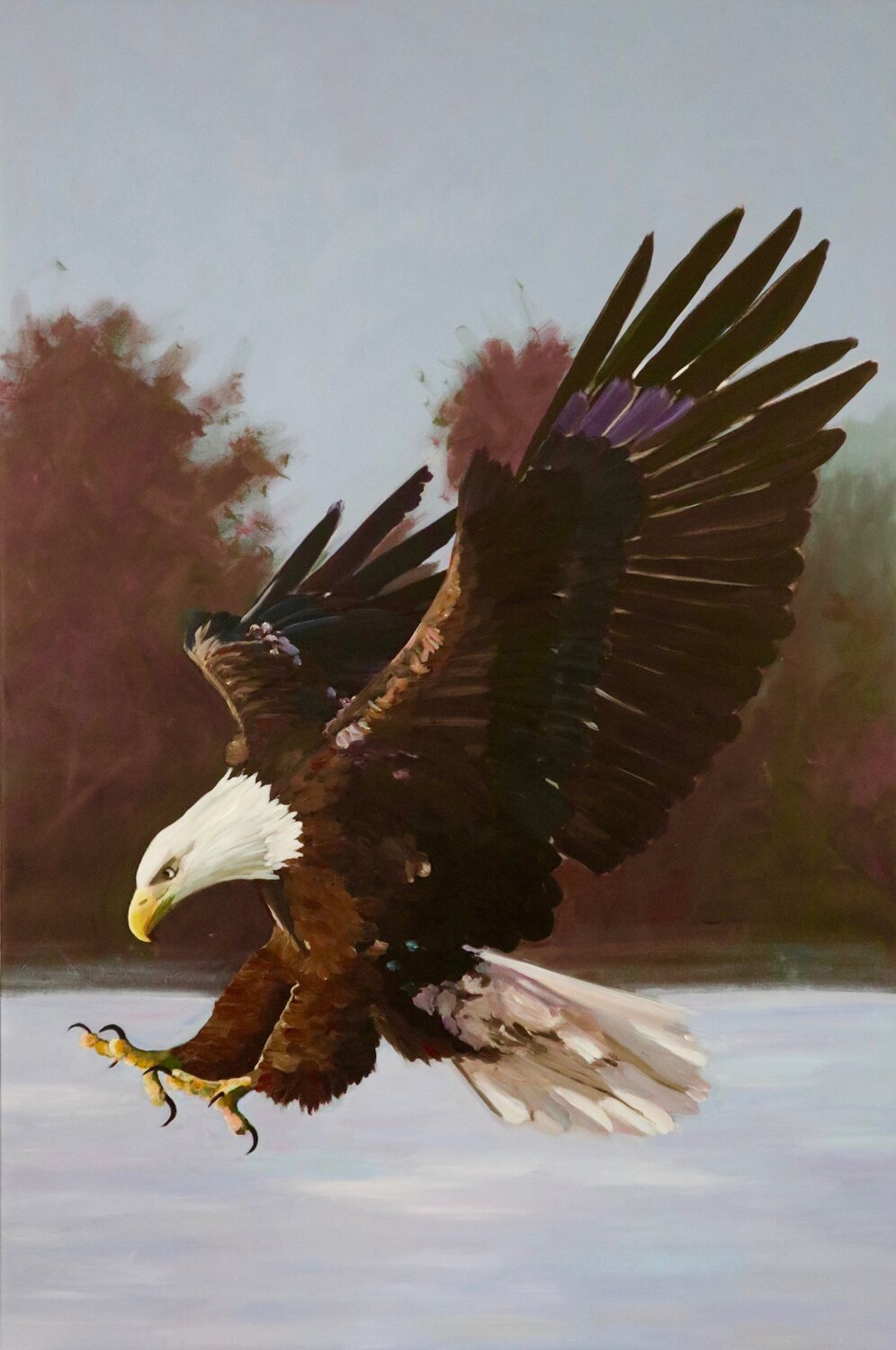 Flying Eagle Painting