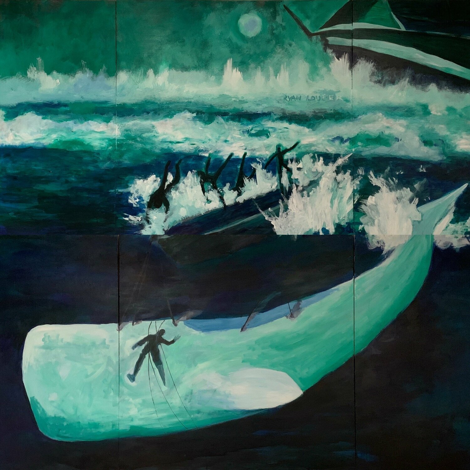 Famous Moby Dick Painting