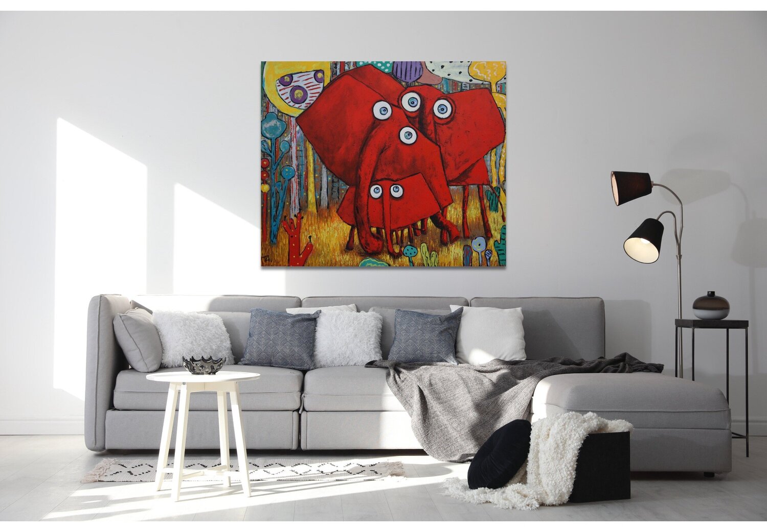 Haven, Somboon and Srin Nin. Baby, mother and grandmother elephants by Ta Byrne (2024 ...