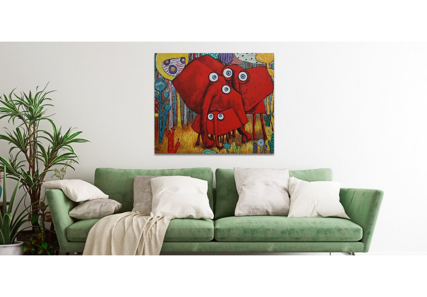 Haven, Somboon and Srin Nin. Baby, mother and grandmother elephants by Ta Byrne (2024 ...