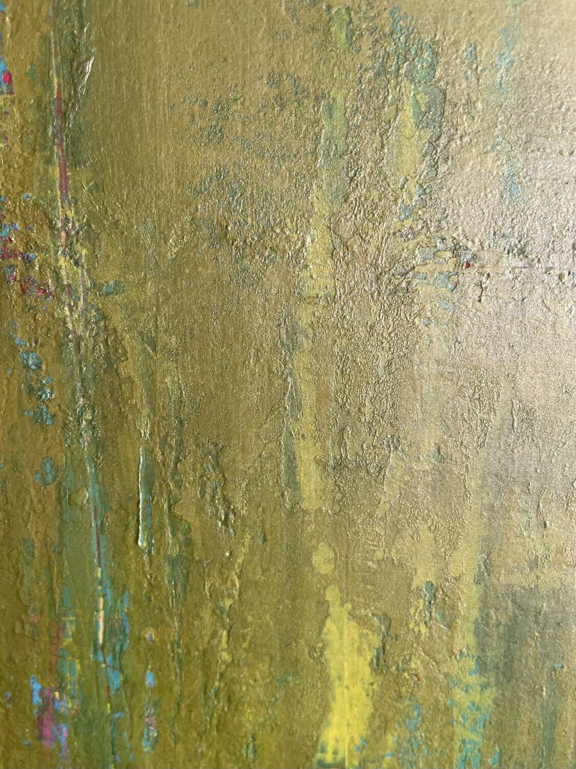 The Fractures Let the Light Enter You by Susan Handau (2022) : Painting ...