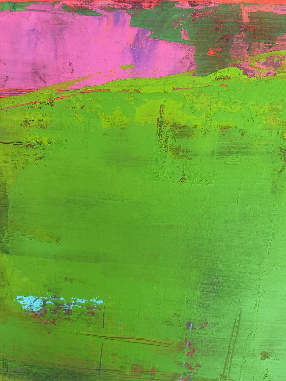 Balancing of Hues by Susan Handau (2023) : Painting Acrylic, Pen on ...