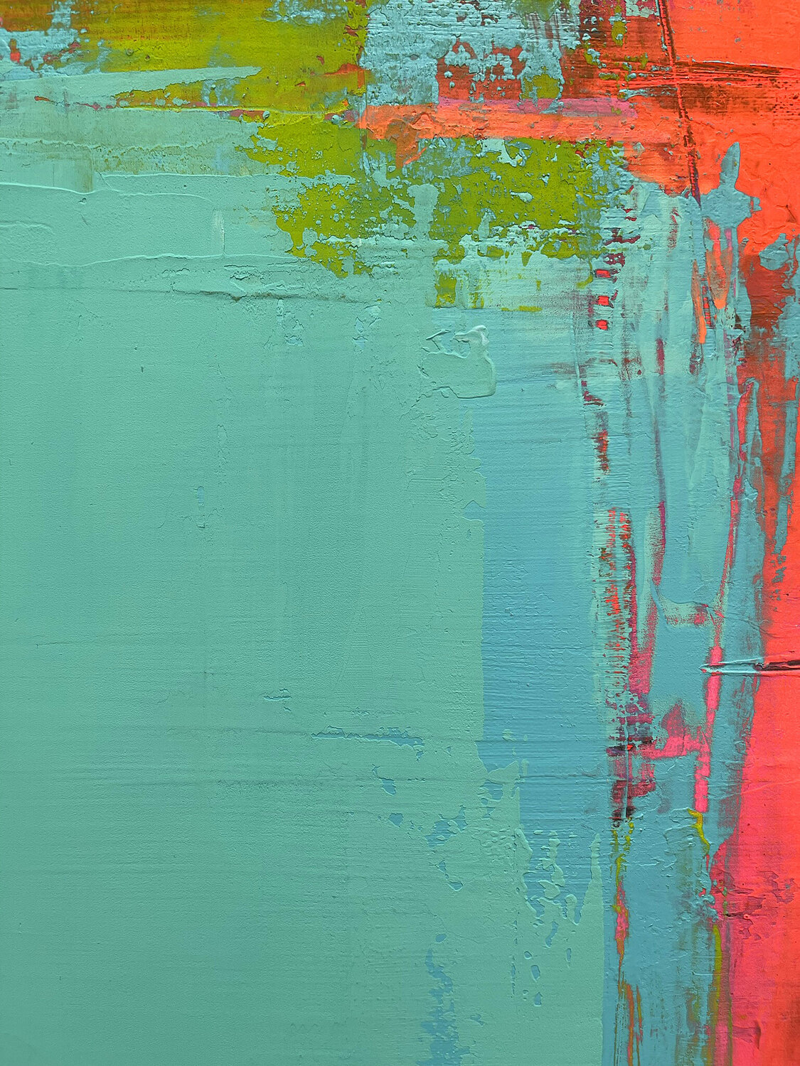 Balancing of Hues by Susan Handau (2023) : Painting Acrylic, Pen on ...