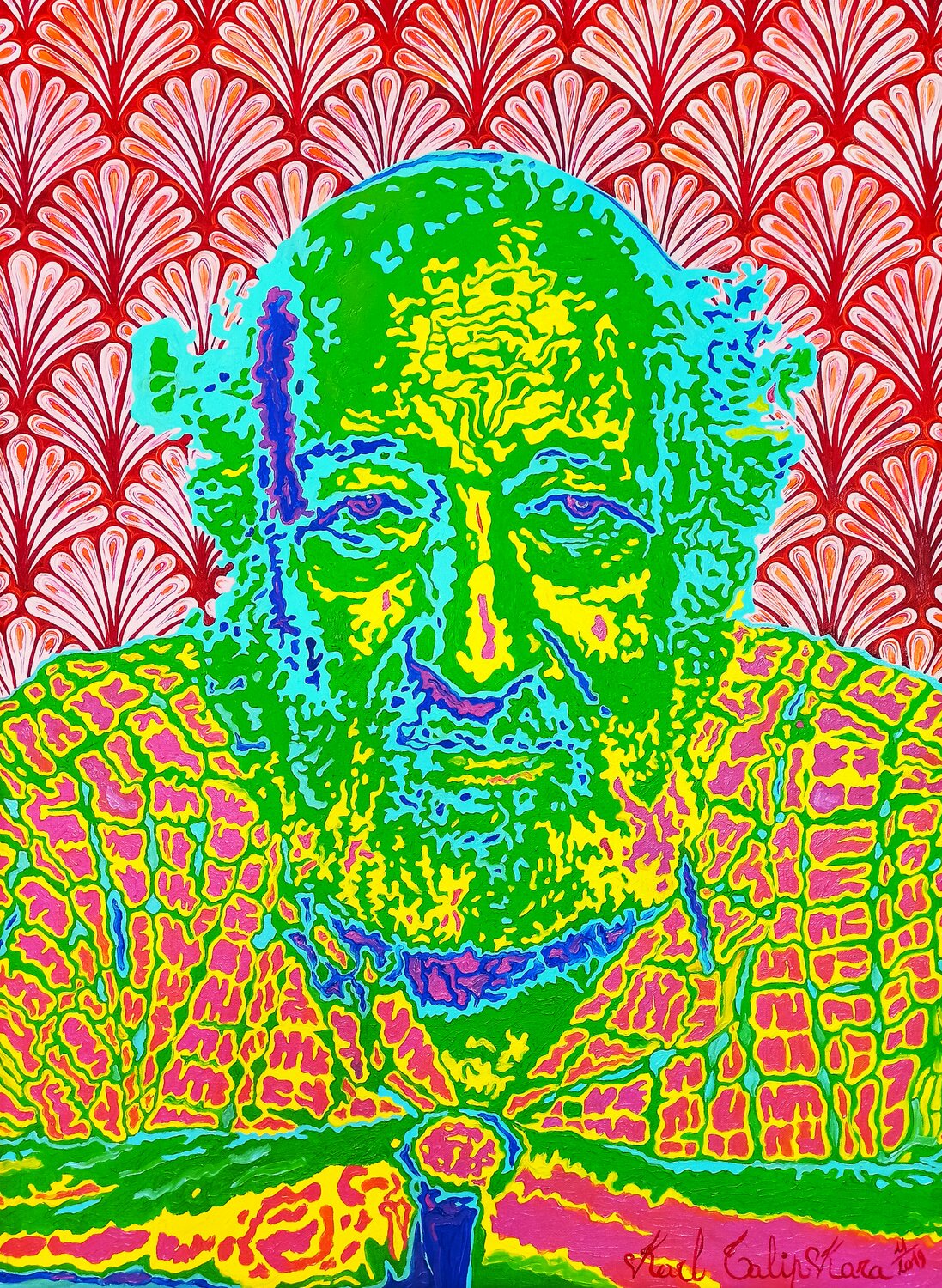 Ara Guler by Karl Talip Kara (2019) : Painting Oil on Linen - Singulart