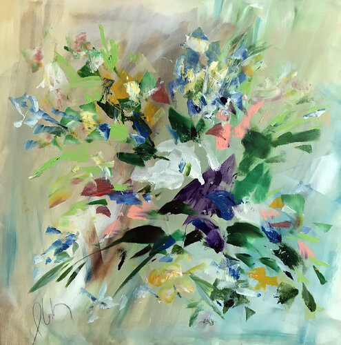 Jardin de Joie by Jim Plesh (2020) : Painting Acrylic on Canvas - Singulart