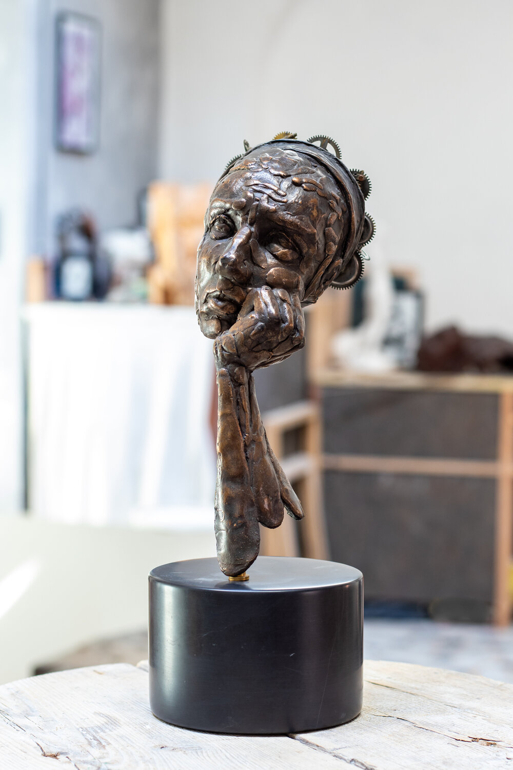 Thinking by Andrea Berni (2007) : Sculpture Bronze - Singulart