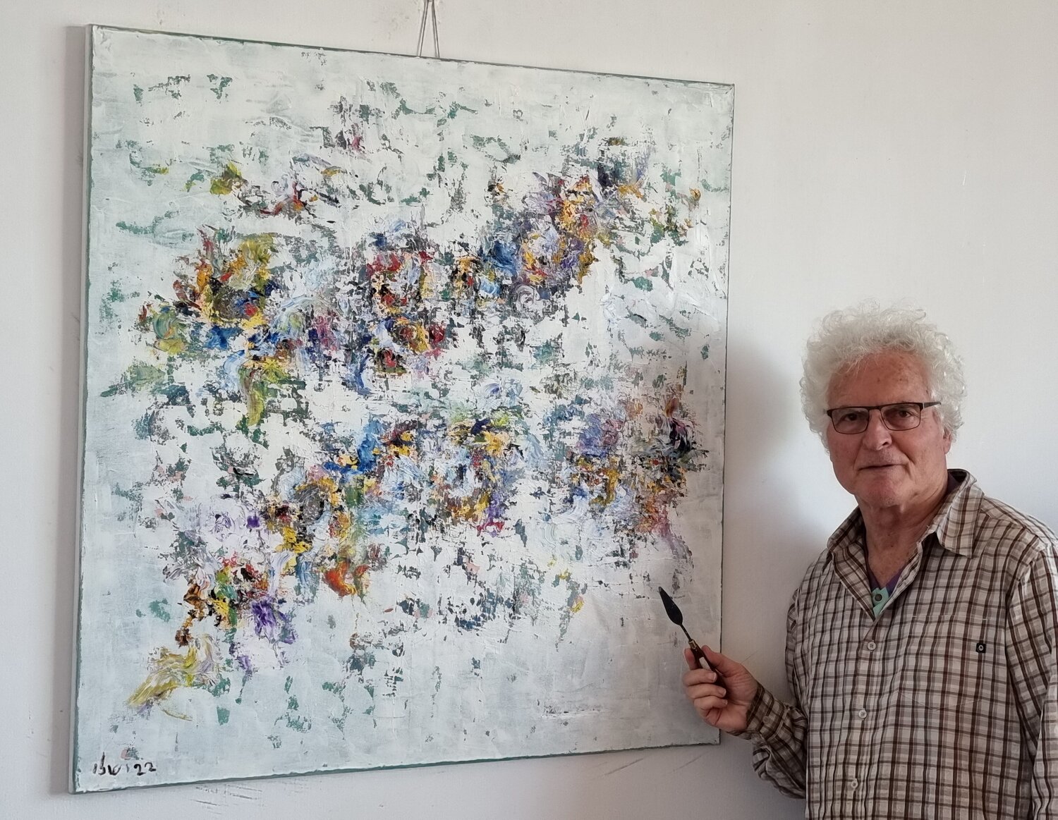 String Quartet #170 by Shalev Mann (2022) : Painting Oil on Canvas ...