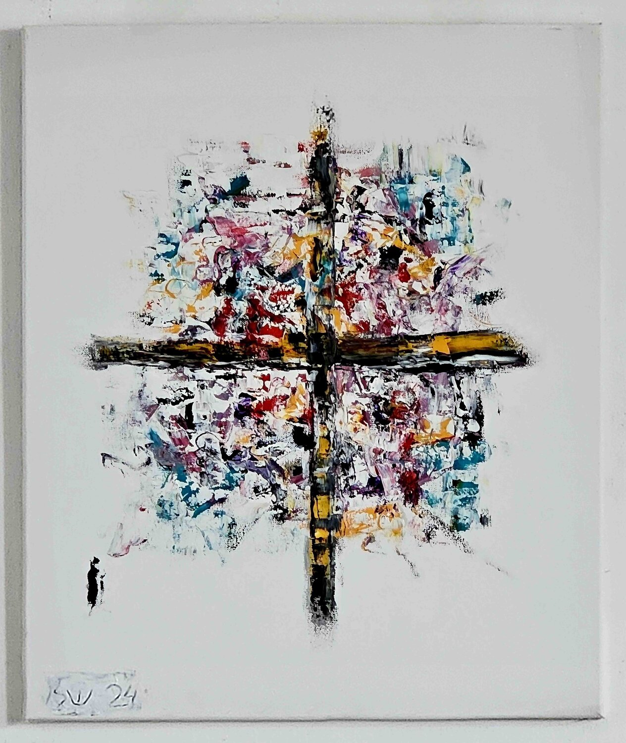 About Human Condition #211 von Shalev Mann (2024): Malerei Öl auf Leinwand - Singulart