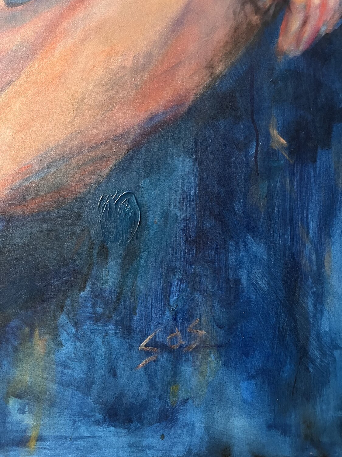 Self-awareness by Liubou Sas (2022) : Painting Acrylic on Canvas ...