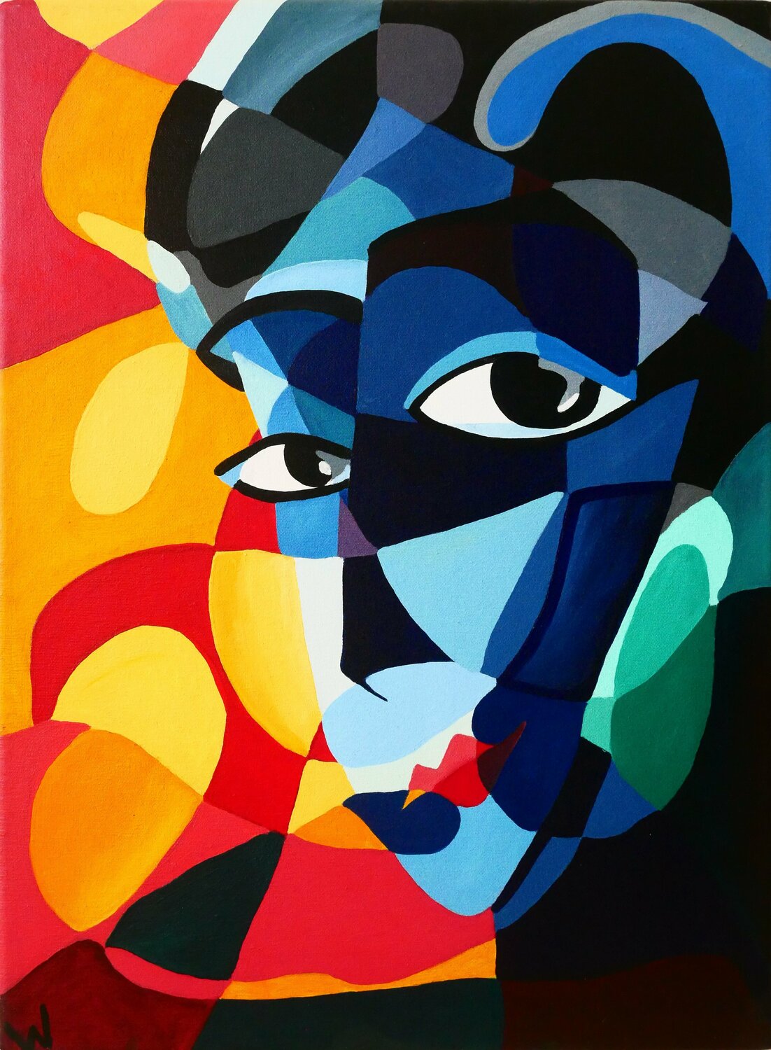 Supposition by Marine Walon (2014) : Painting Acrylic on Canvas - Singulart