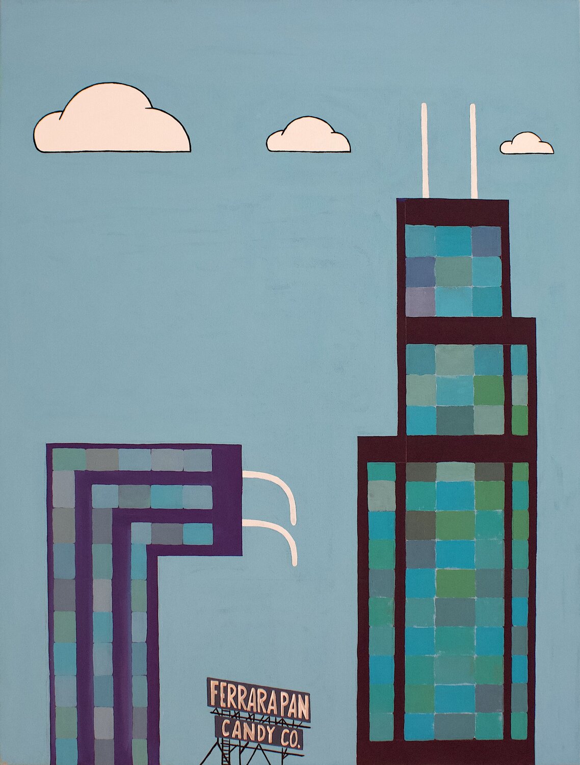 Sweet Home Chicago I by bumpy wilson (2025) : Painting Acrylic on ...