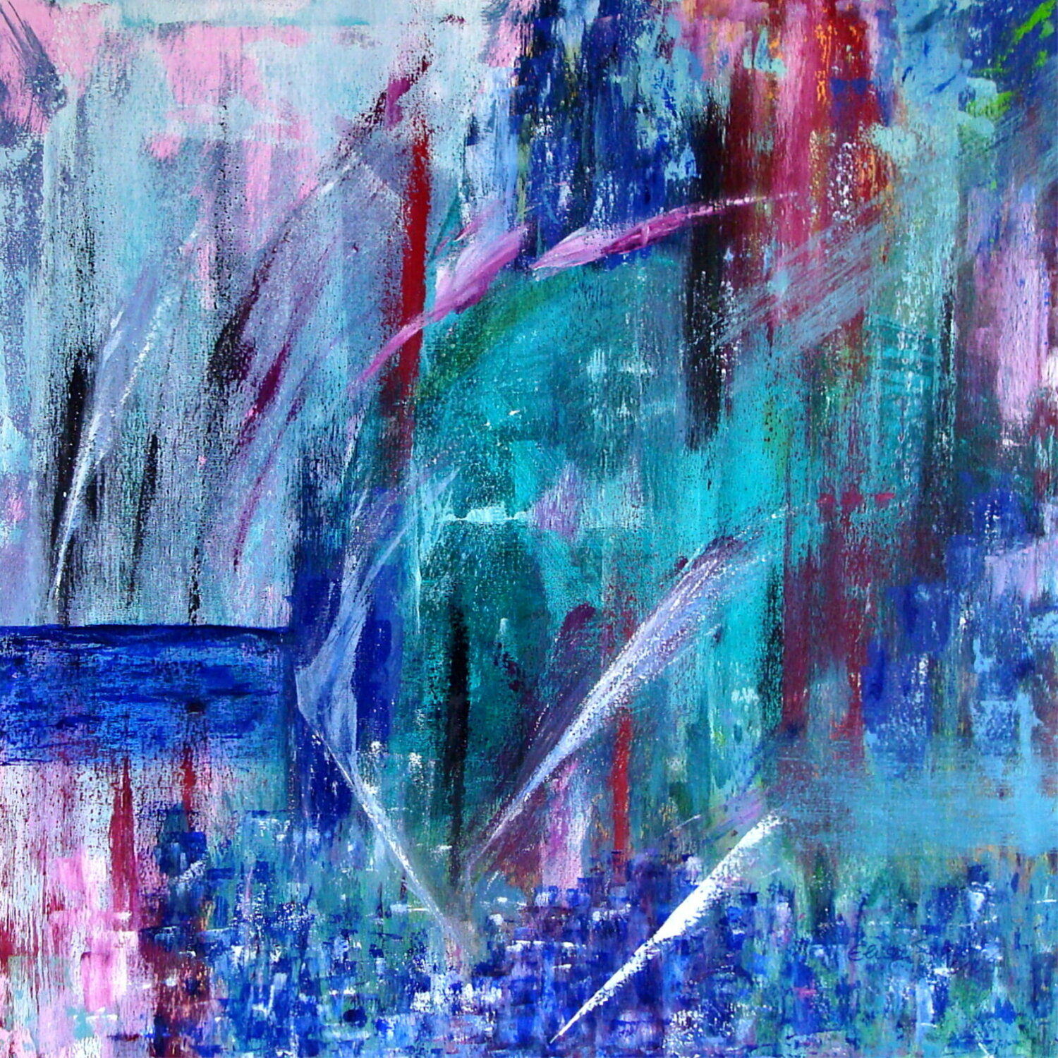 BRISA DEL MAR by Elisa Schaar (2009) : Painting Acrylic on Canvas ...