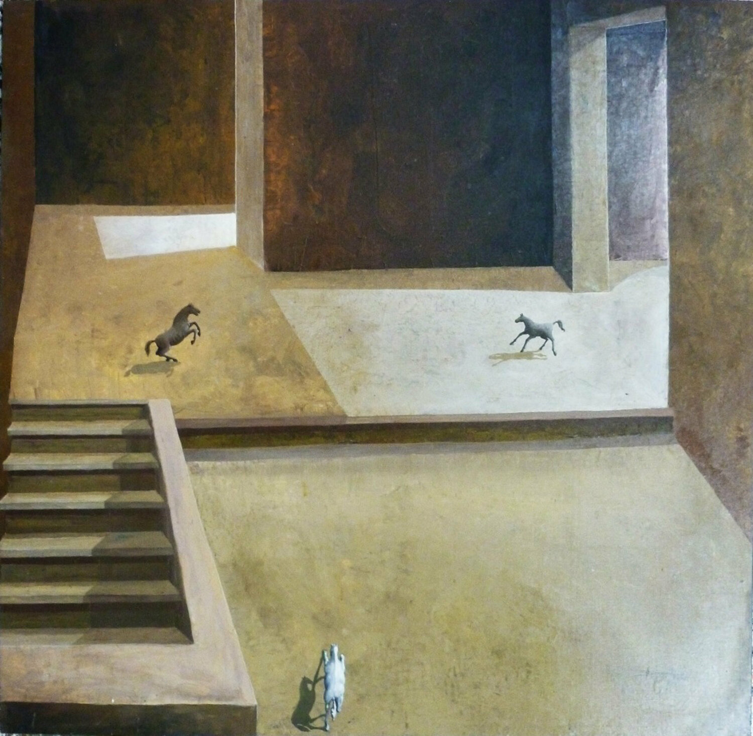 Urbis Ludico XV by Yovanny Saracual (2002) : Painting Acrylic on Canvas - Singulart