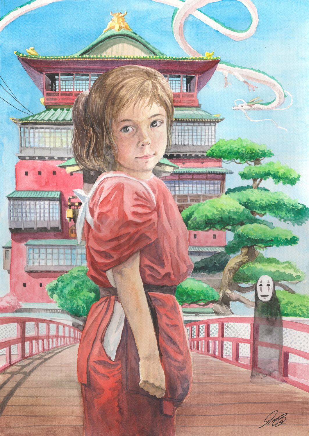 Spirited Away Art