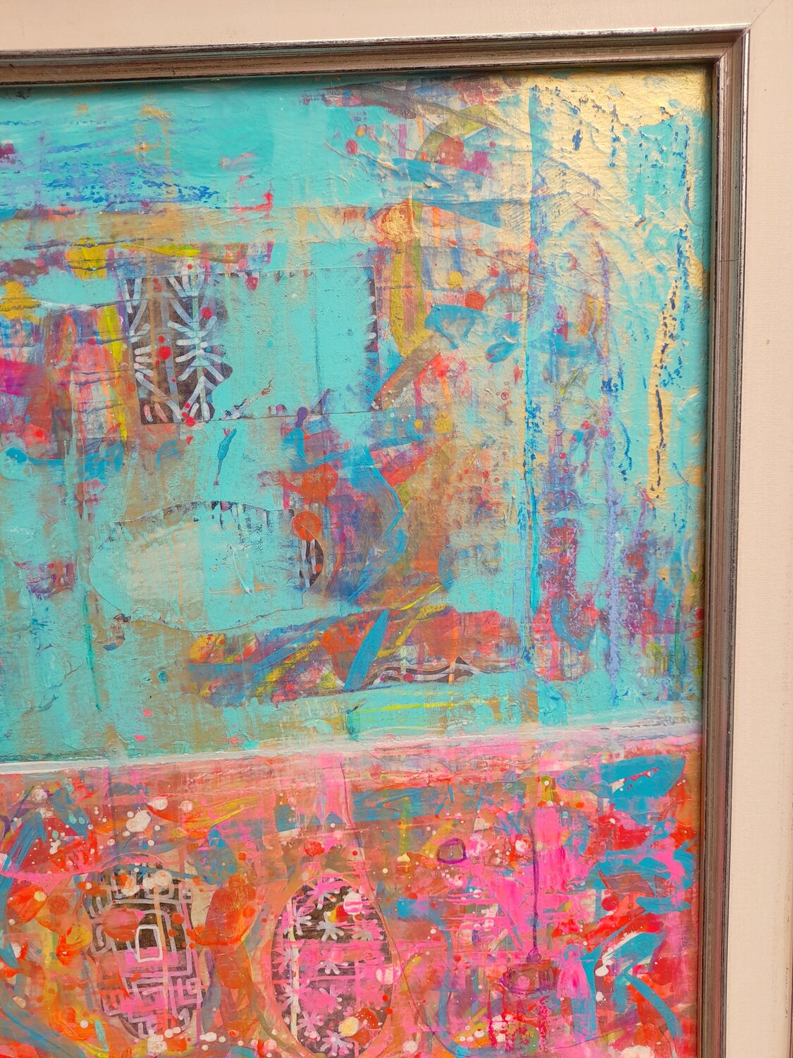 VERWANDLUNG by Eva Dahn Rubin (2022) : Painting Acrylic, Pastel on ...