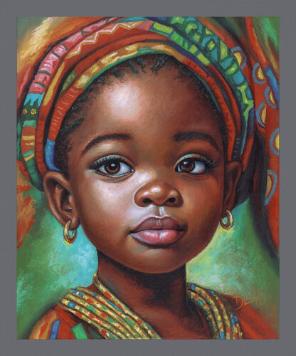 PROSPERITY PORTRAIT #1 by Dora Alis Mera Velasco (2019) : Painting Oil on Canvas - SINGULART