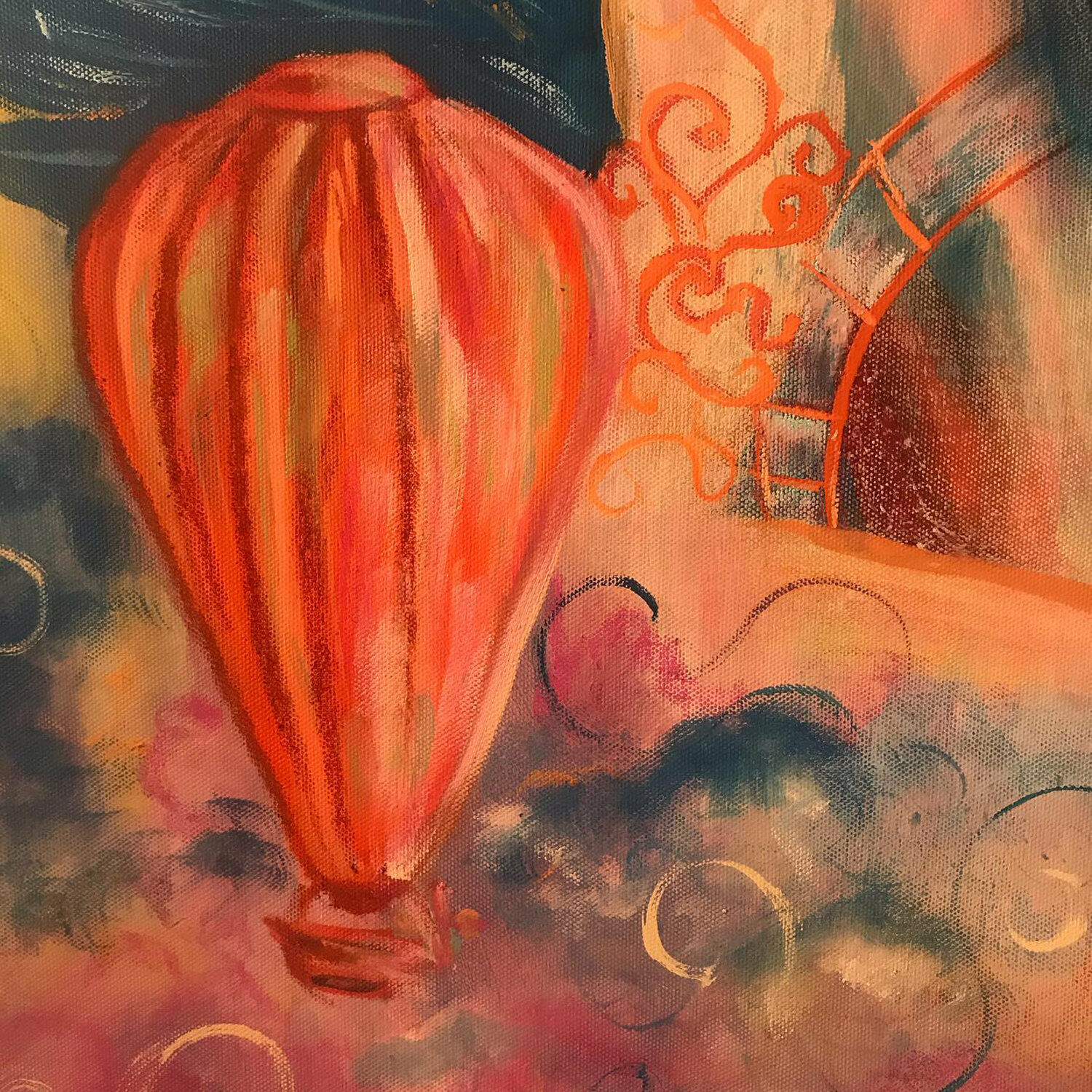 Angels On Watch by Ana Maria Bubolea (2020) : Painting Oil, Wax on ...