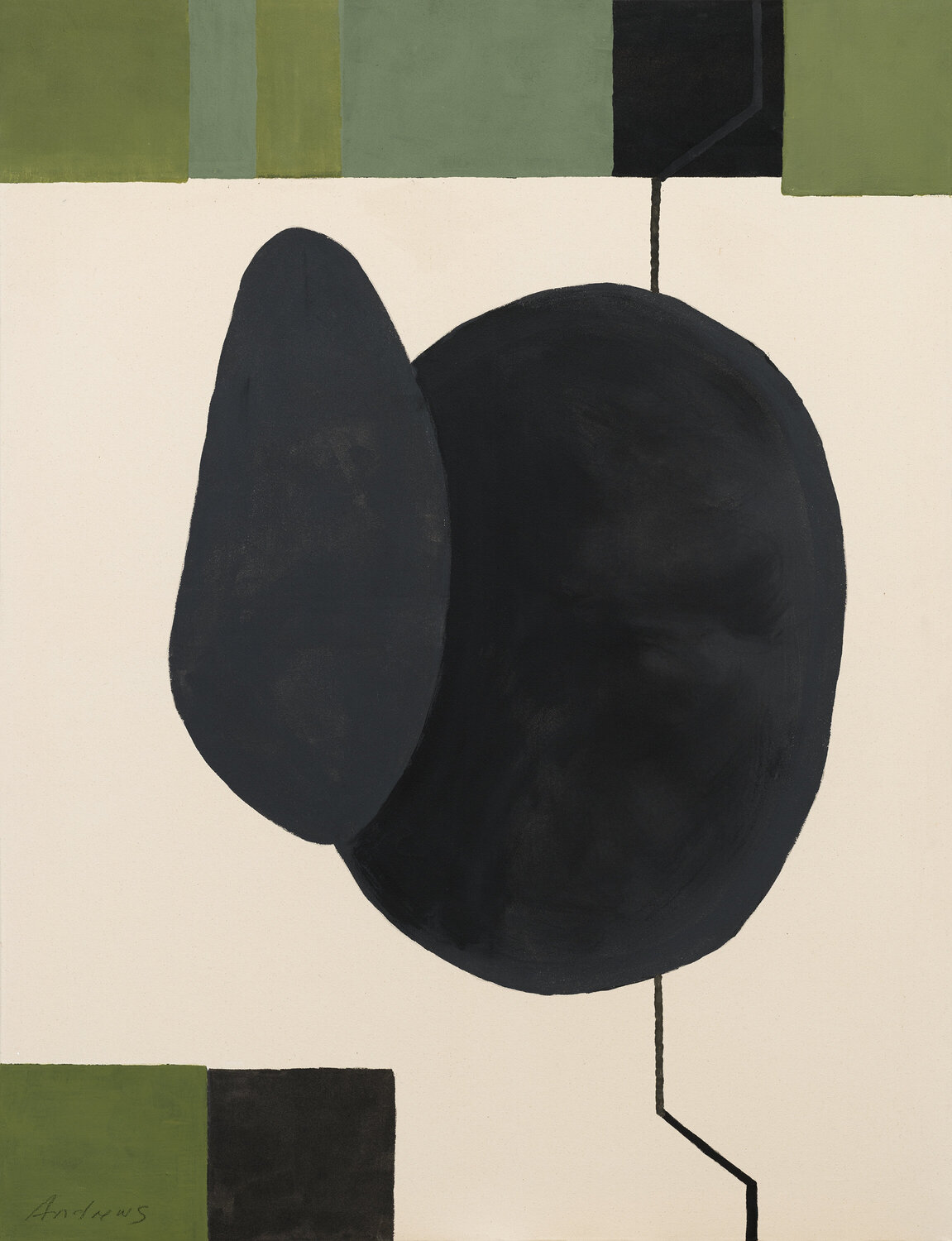 Time by Annabel Andrews (2022) : Painting Acrylic, Pigments on Canvas ...