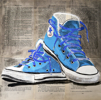 Converse Shoe Art
