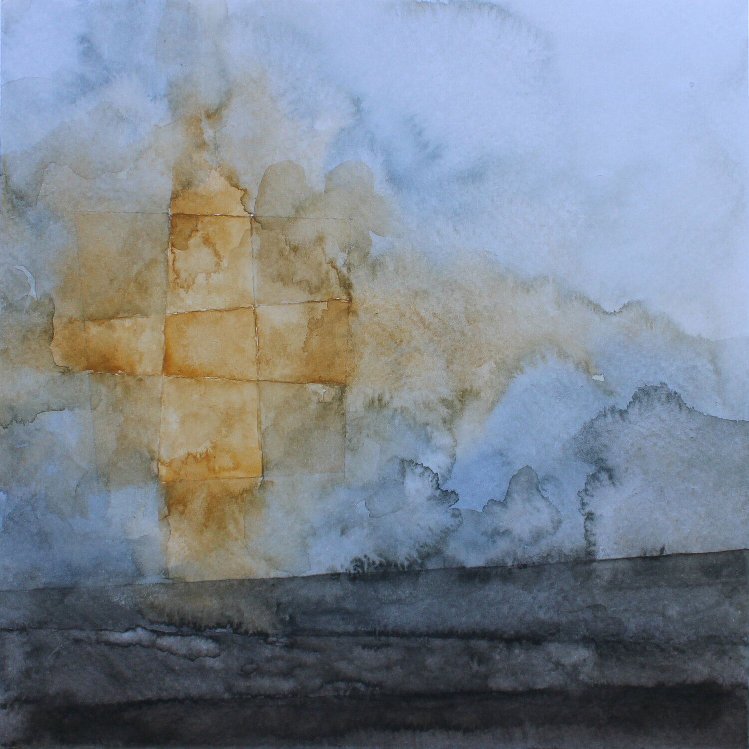 07:21 by Marija Nikolic (2021) : Work on Paper Watercolor on Paper ...