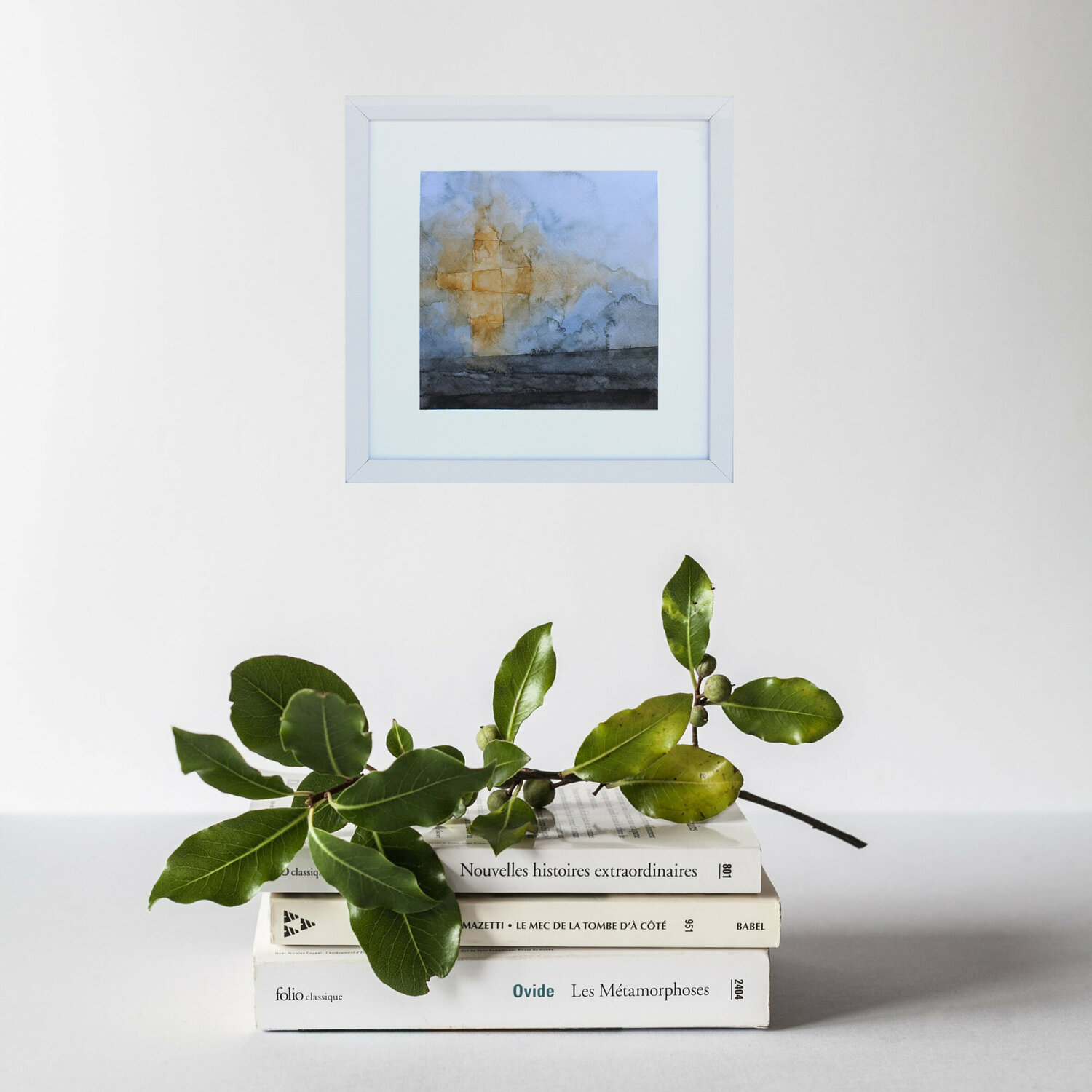 07:21 by Marija Nikolic (2021) : Work on Paper Watercolor on Paper ...