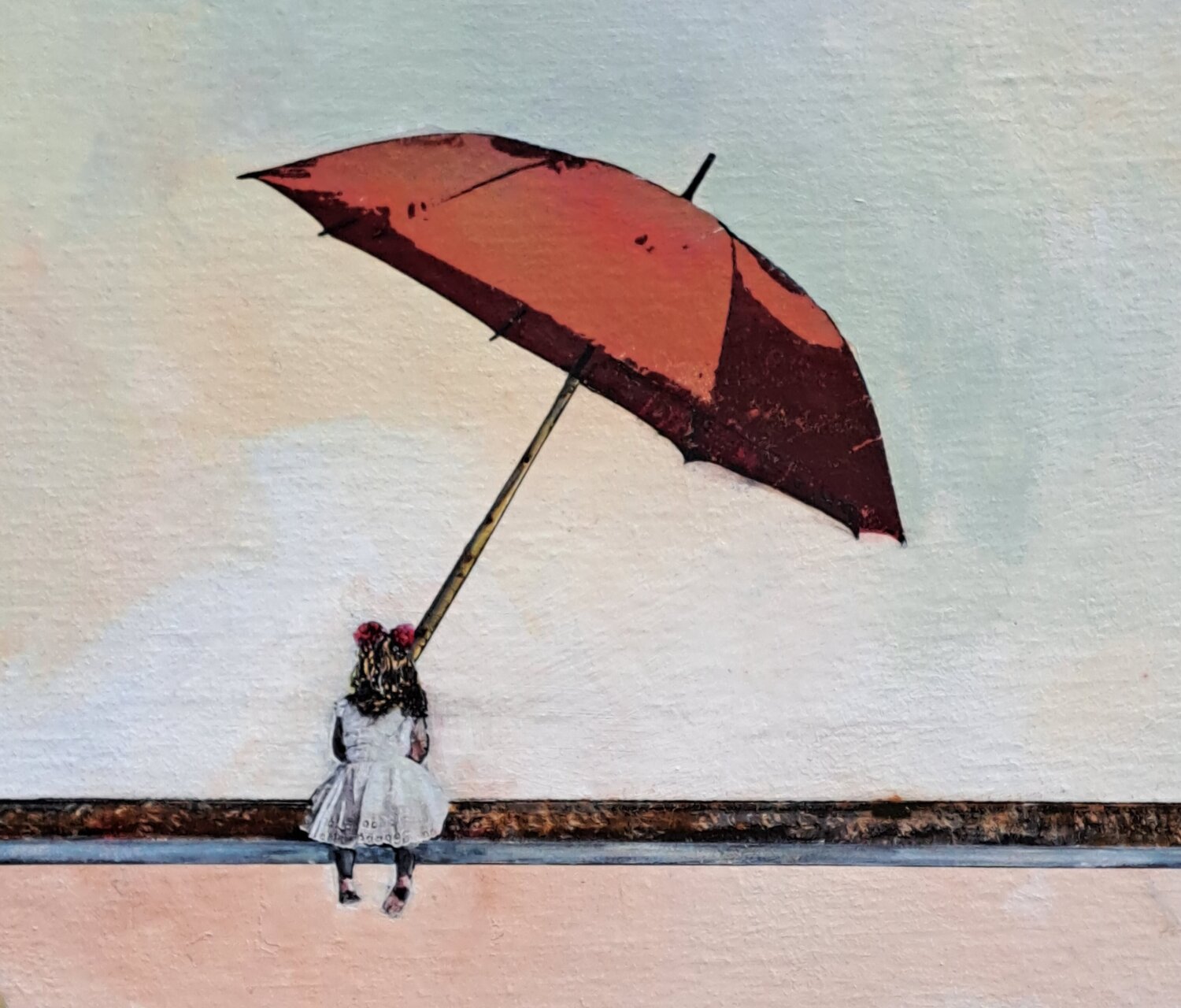 Waiting for the sun de Hanneke Pereboom (2025) : Peinture Acrylique sur ...