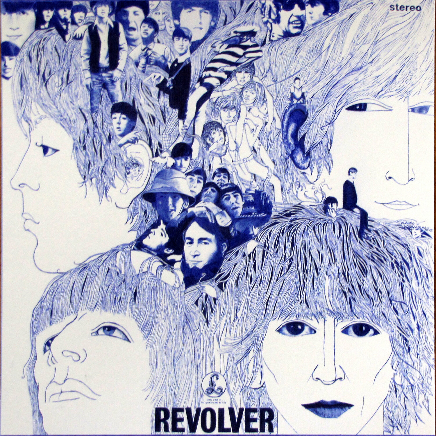 The Beatles Revolver Album Cover
