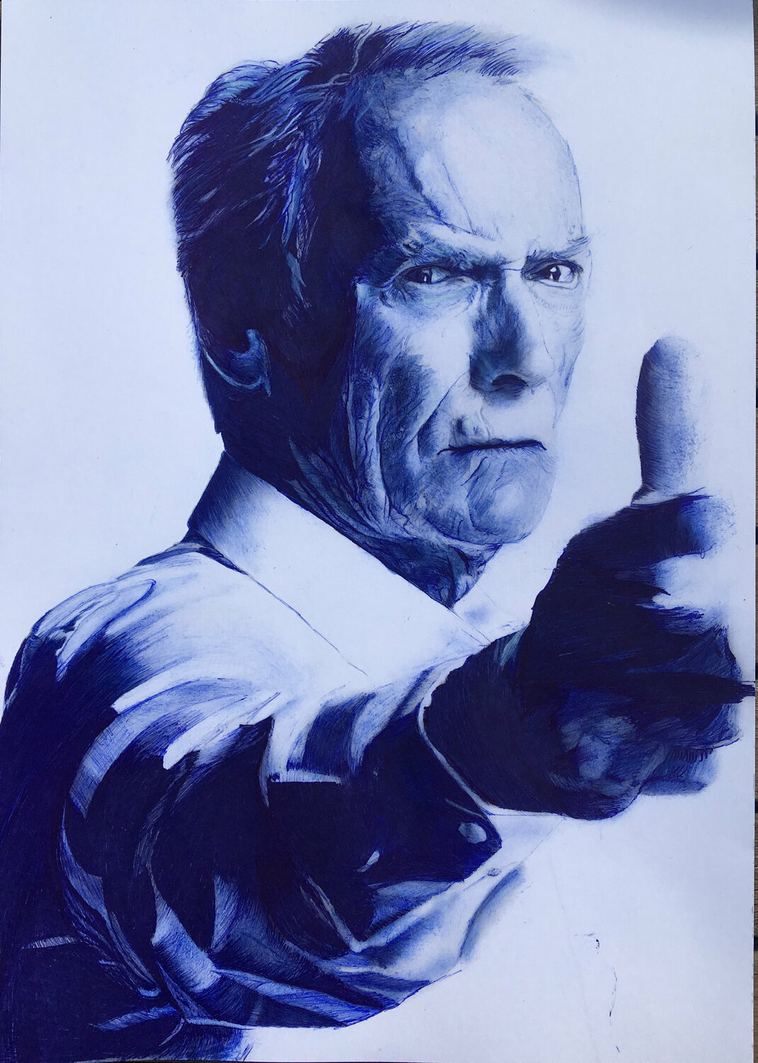 Clint Eastwood Drawing