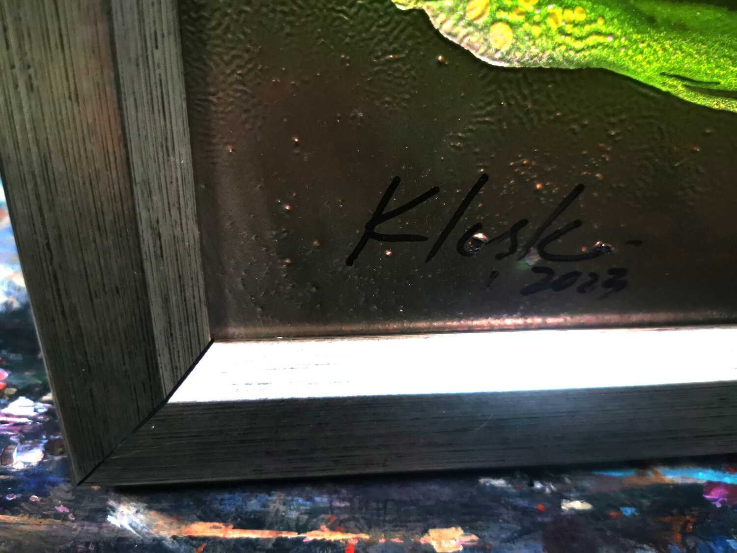 Wind and flowers in a Tibet garden 2 beautiful mixed media on wood ...