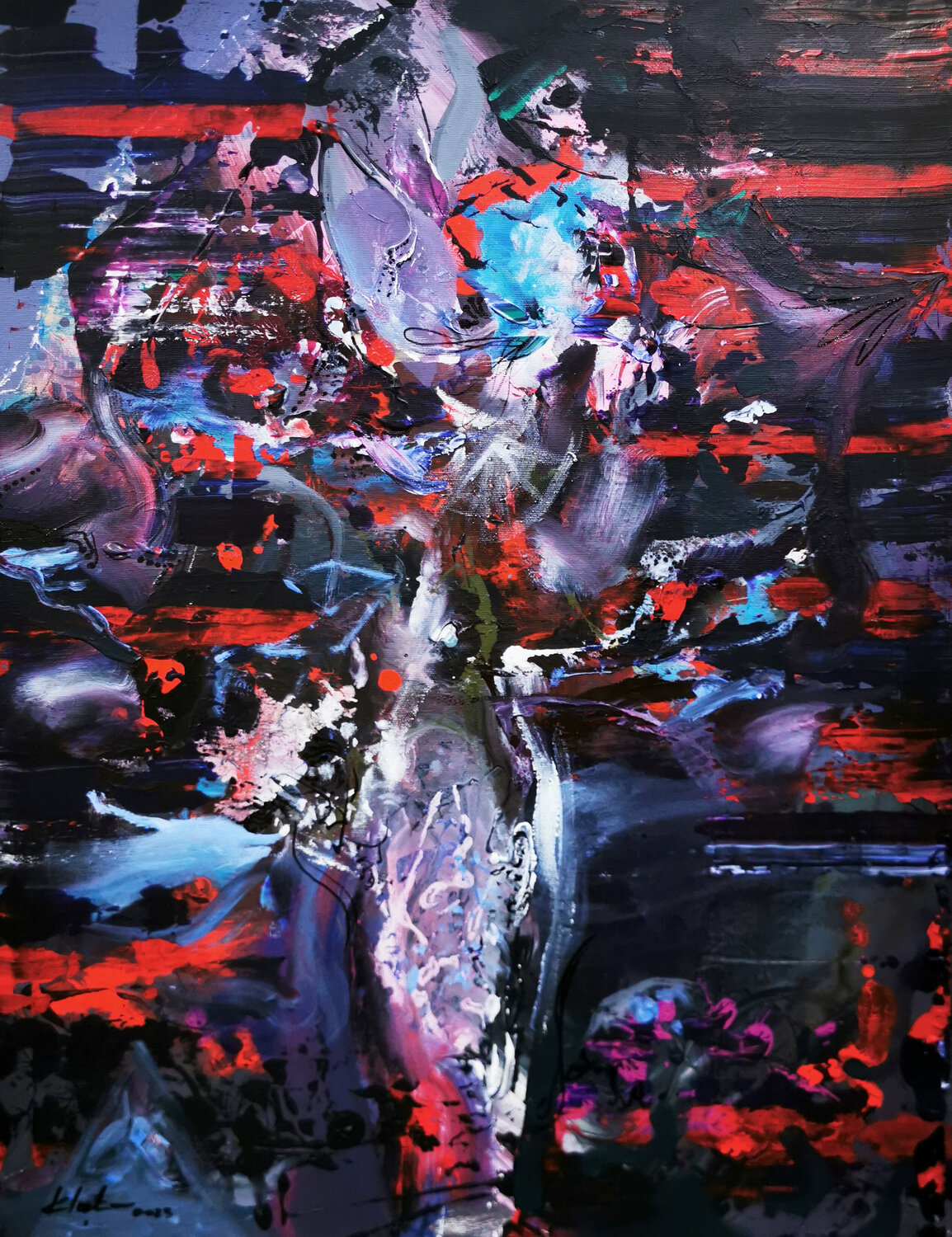 Gestural Abstract Art