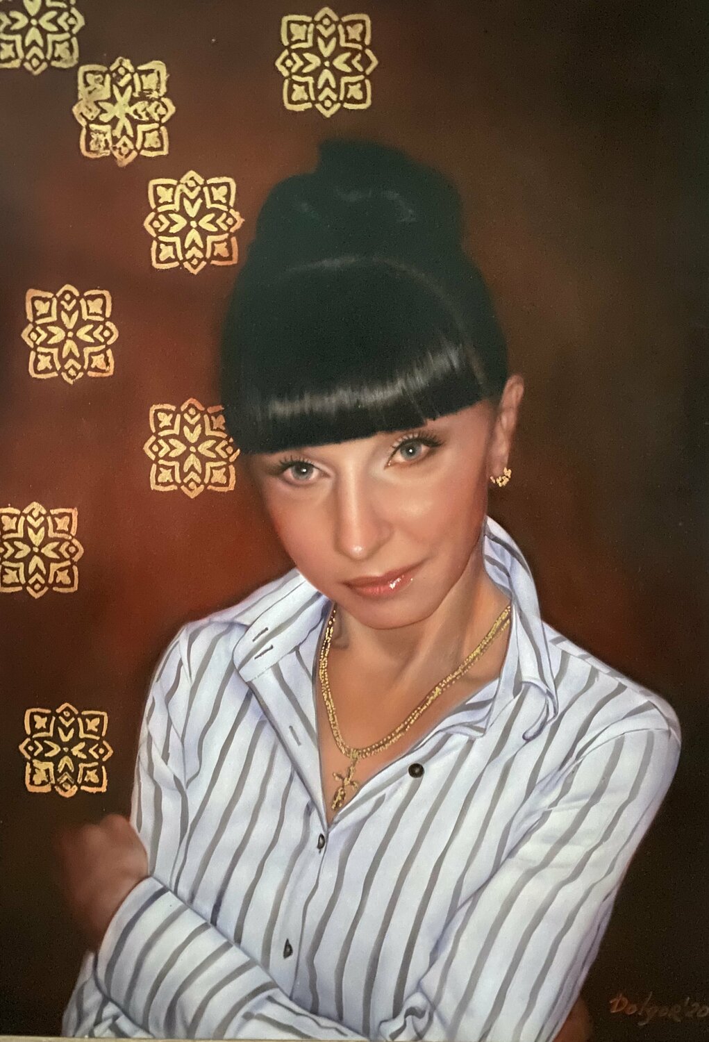 The birthday girl Dolgor Dugarova