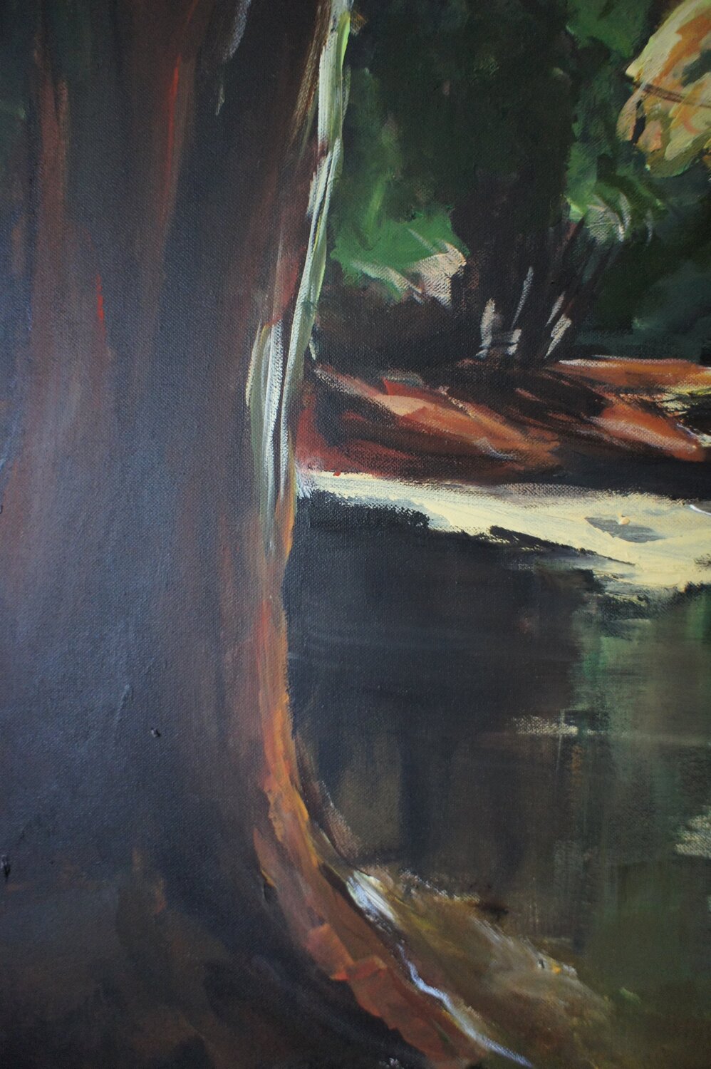 Clair obscur de Marie Ferrand (2022) : Peinture Acrylique sur Toile ...