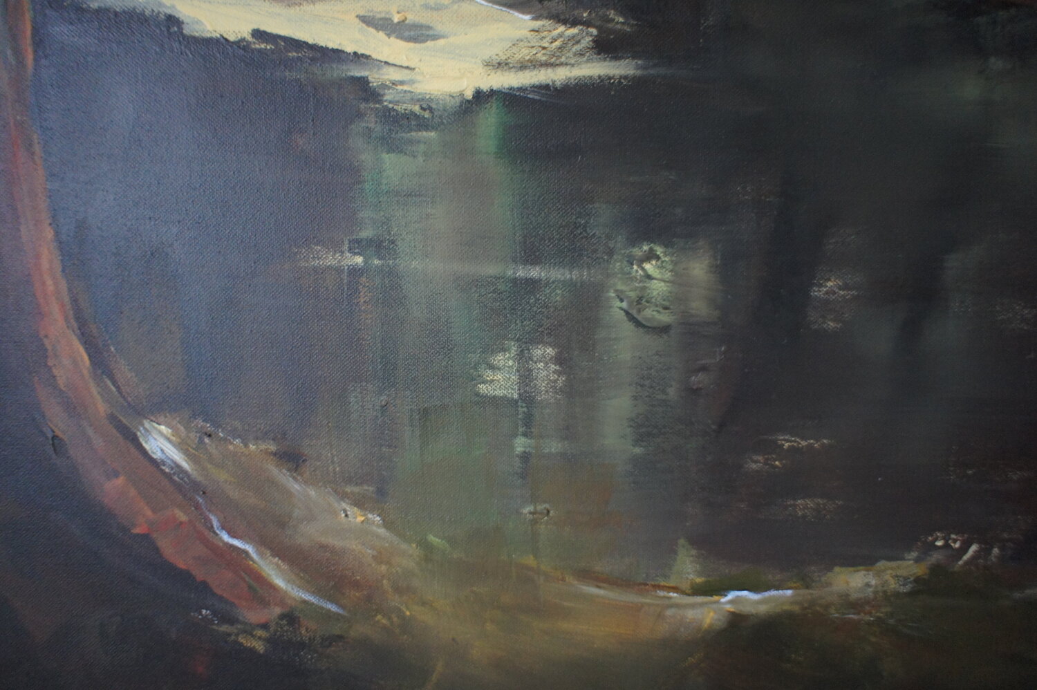 Clair obscur by Marie Ferrand (2022) : Painting Acrylic on Canvas ...