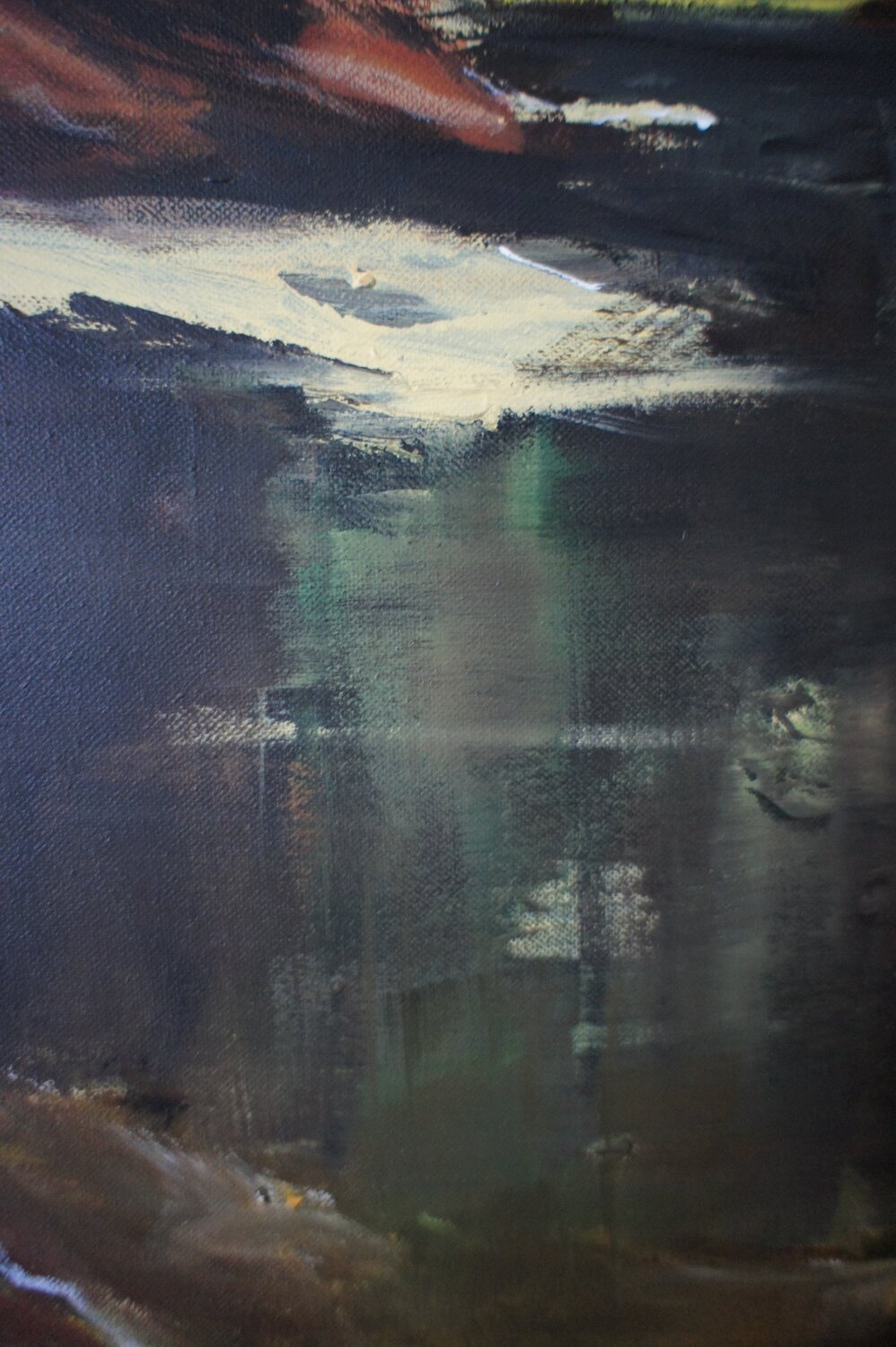 Clair obscur by Marie Ferrand (2022) : Painting Acrylic on Canvas ...