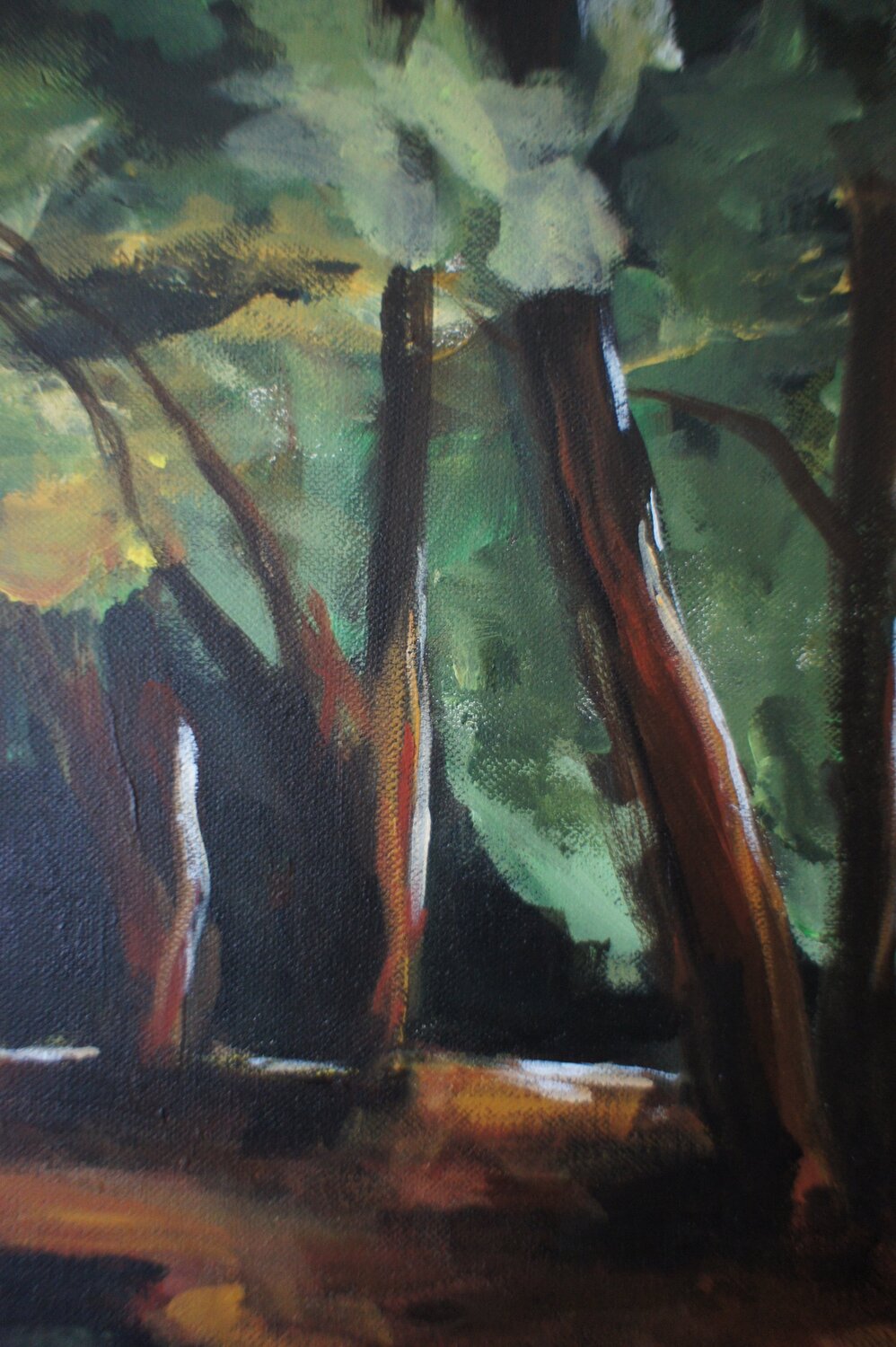 Clair obscur by Marie Ferrand (2022) : Painting Acrylic on Canvas ...