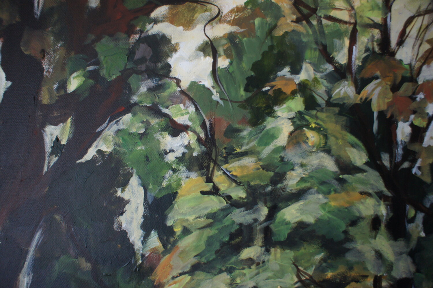 Clair obscur by Marie Ferrand (2022) : Painting Acrylic on Canvas ...