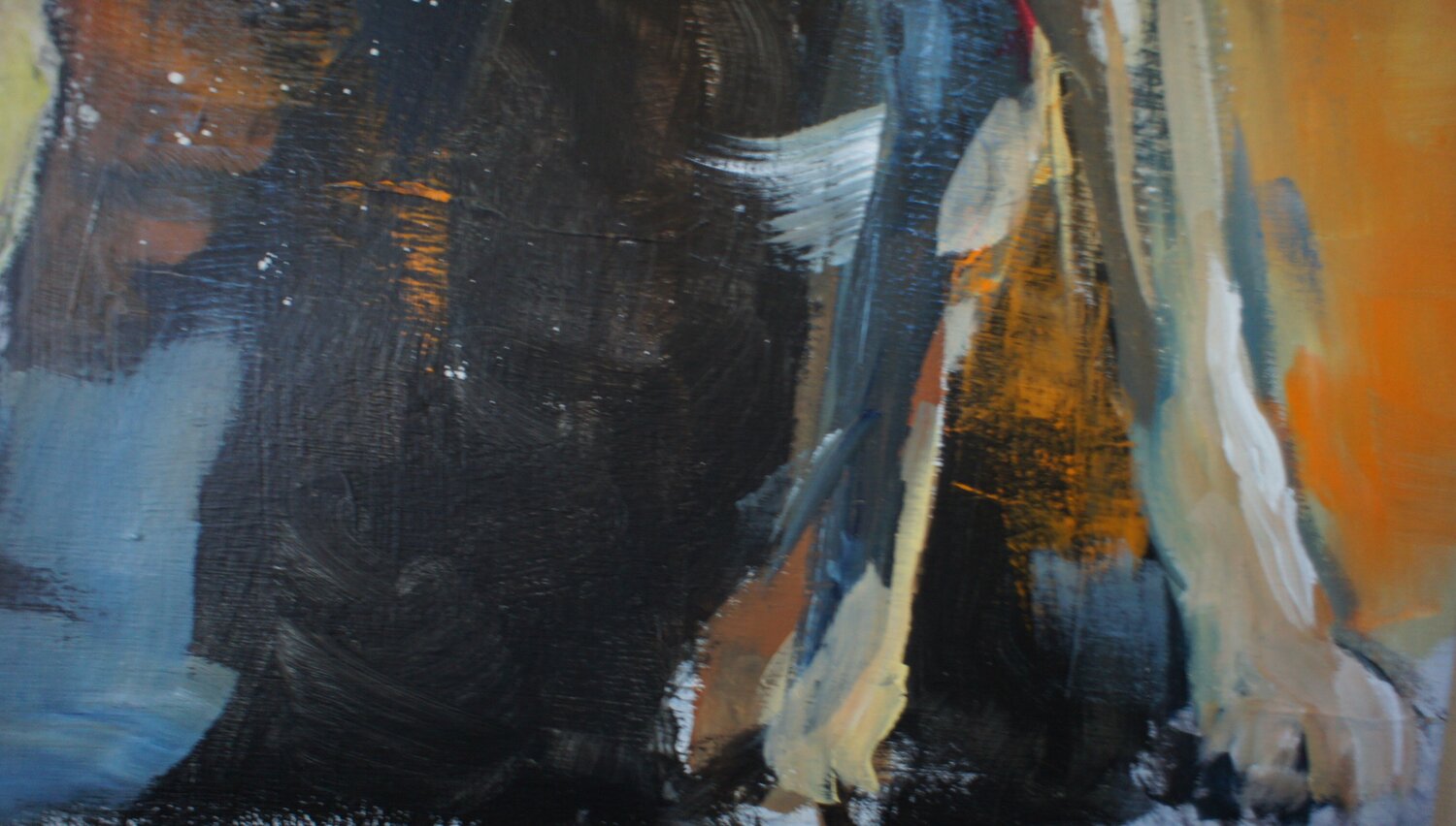 Le solitaire de Marie Ferrand (2023) : Peinture Acrylique sur Toile ...