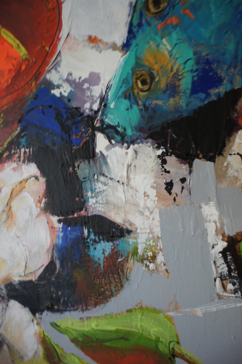 Sardines à l'ail de Marie Ferrand (2023) : Peinture Acrylique, Collage ...