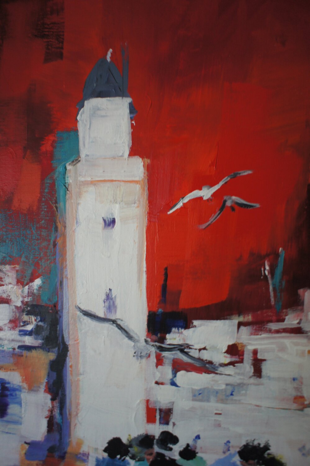 Embrasement by Marie Ferrand (2023) : Painting Acrylic on Canvas ...