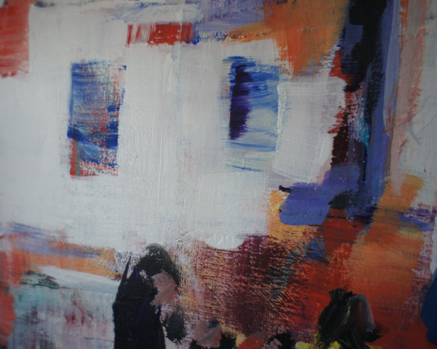 Embrasement by Marie Ferrand (2023) : Painting Acrylic on Canvas ...