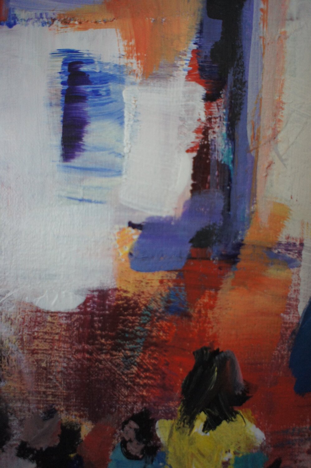 Embrasement by Marie Ferrand (2023) : Painting Acrylic on Canvas ...