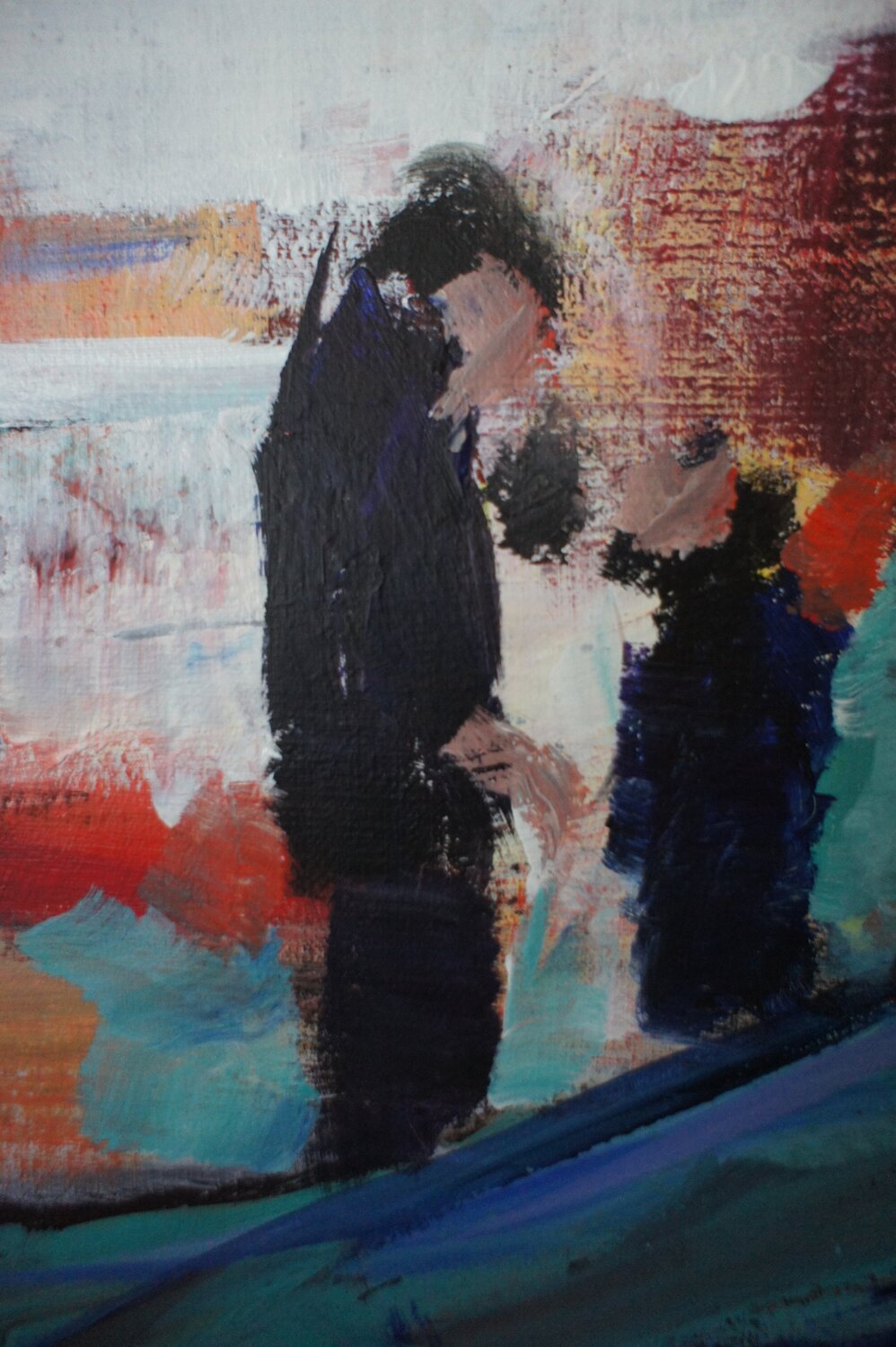 Embrasement by Marie Ferrand (2023) : Painting Acrylic on Canvas ...