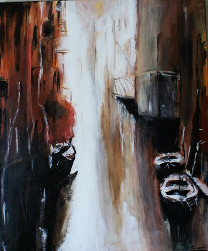 Clair obscur by Marie Ferrand (2022) : Painting Acrylic on Canvas ...