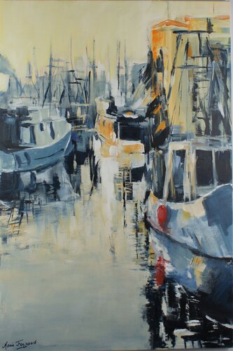 Haubans by Marie Ferrand (2024) : Painting Acrylic on Canvas - Singulart