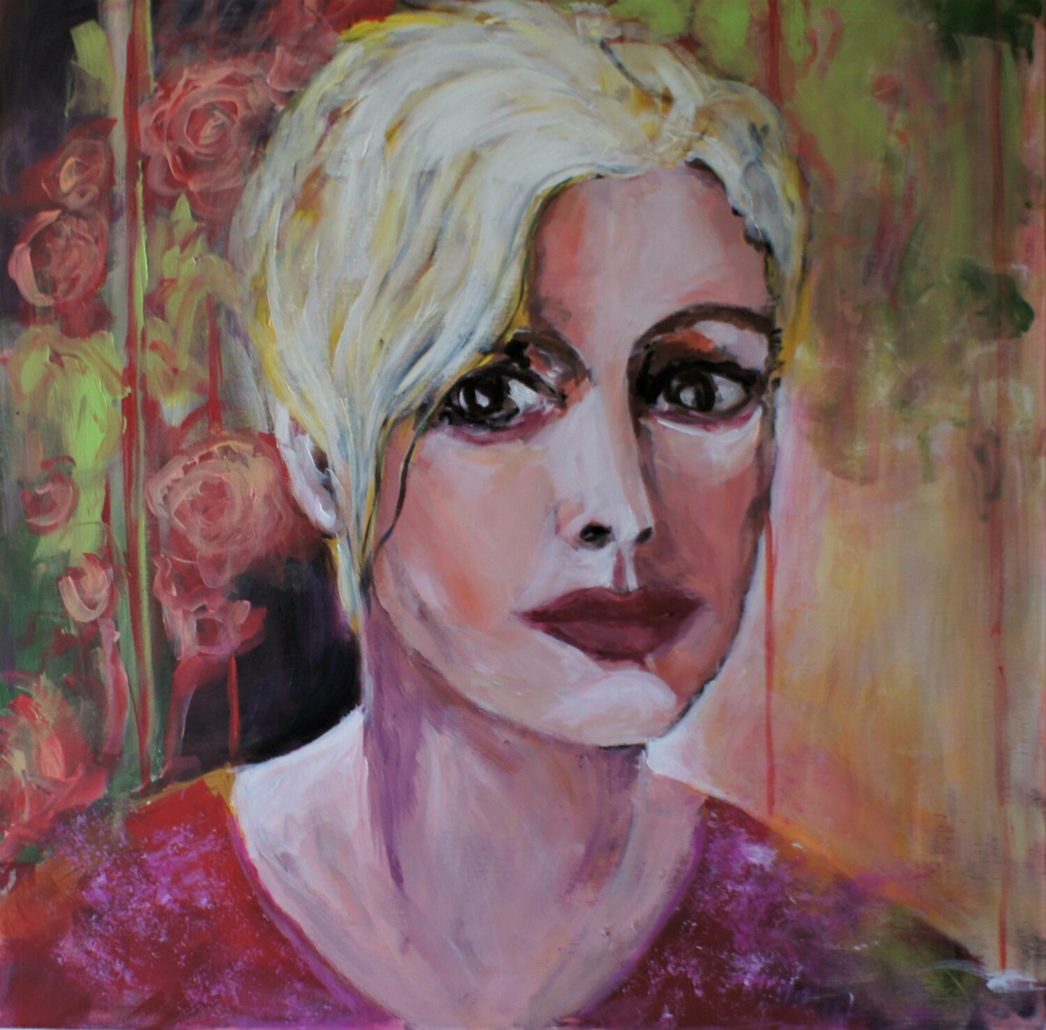 Bonjour tristesse de Marie Ferrand (2021) : Peinture Acrylique sur ...