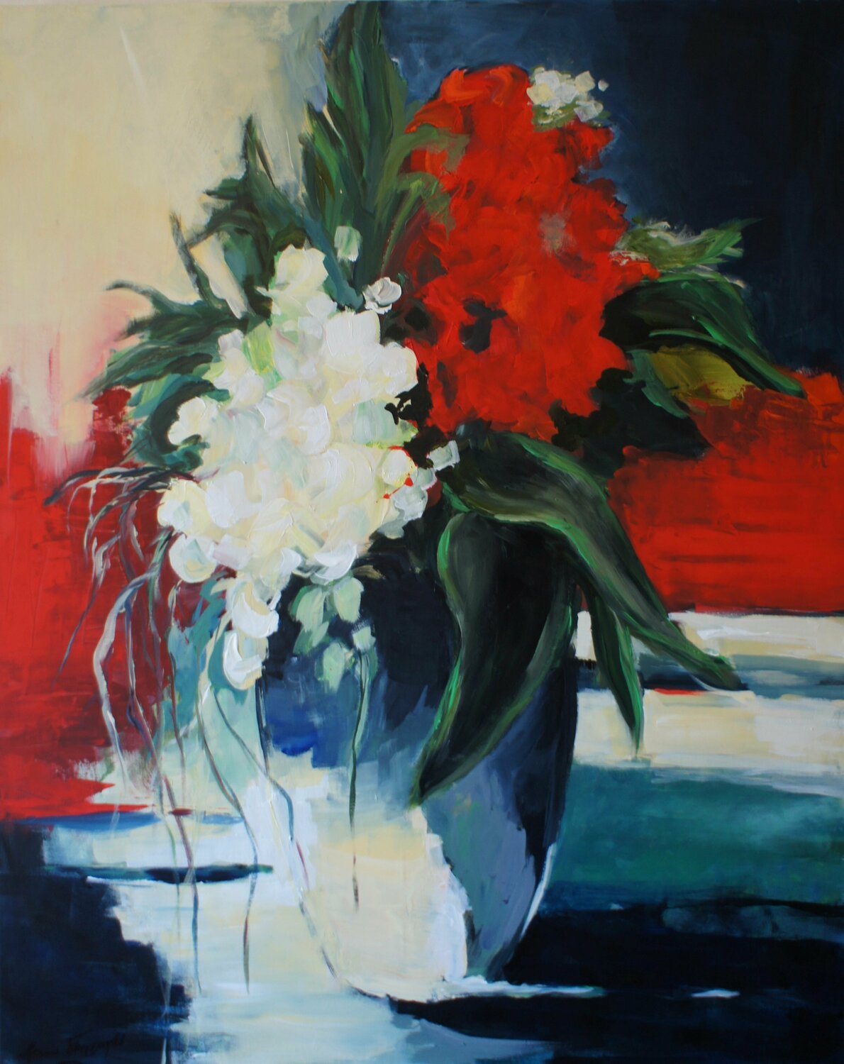 Hymne à la joie by Marie Ferrand (2022) : Painting Acrylic on Canvas ...