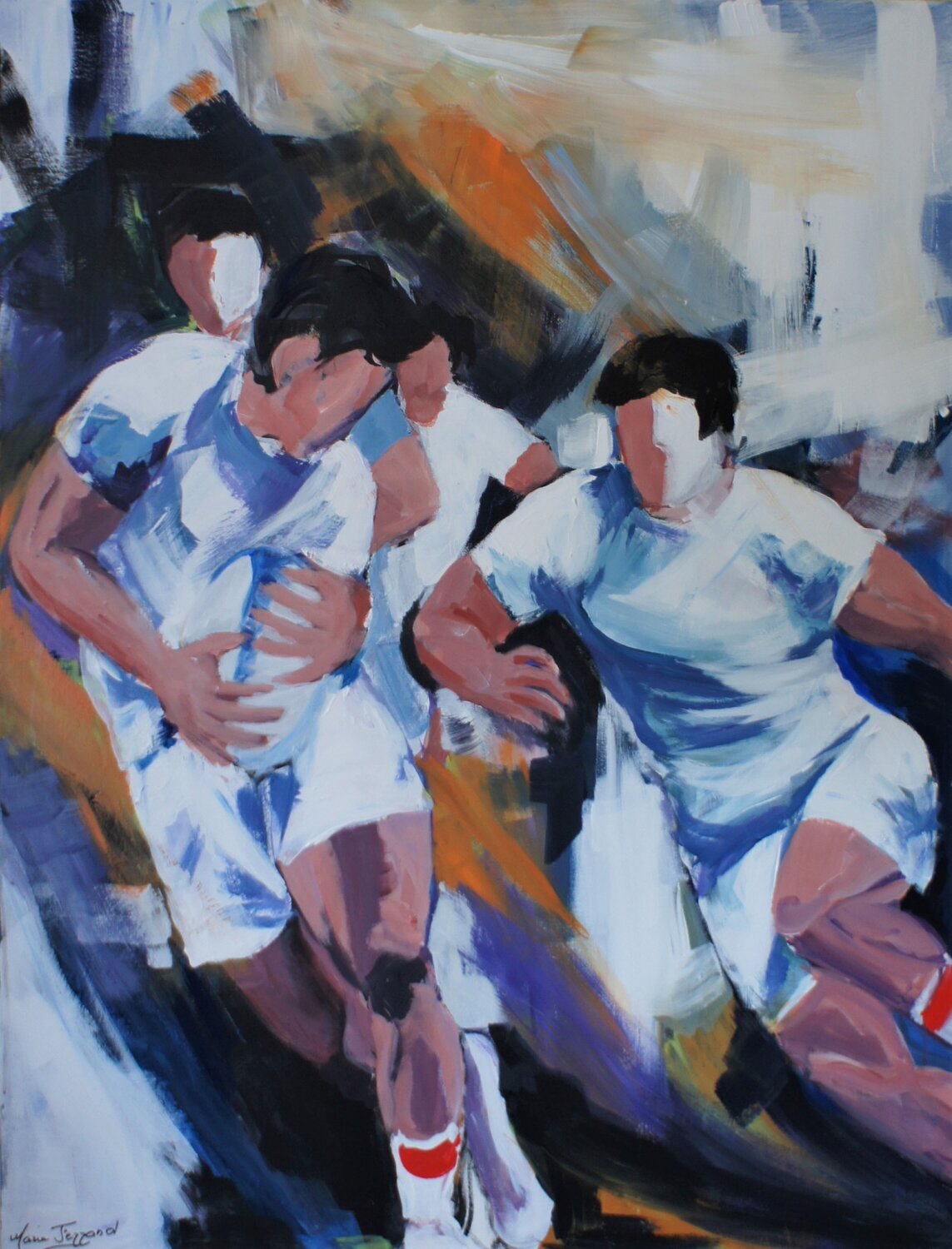 Fulgurance de Marie Ferrand (2023) : Peinture Acrylique sur Toile ...