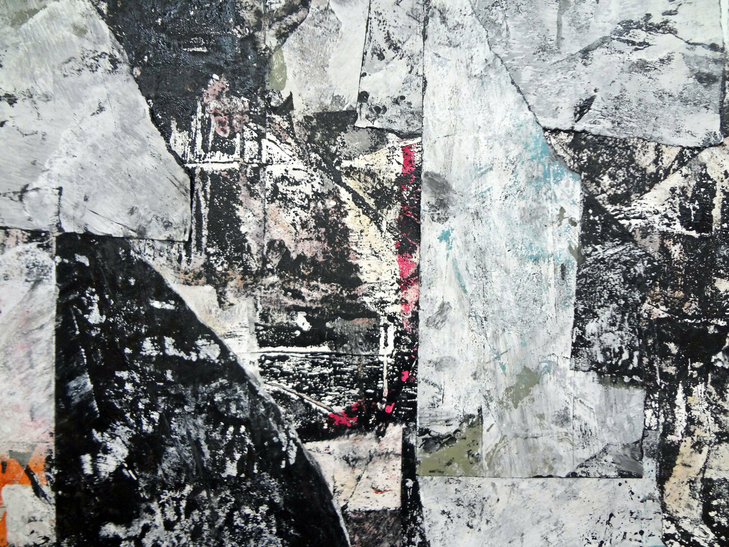 Industrial Entrance by Matthew Dibble (2019) : Painting Collage on ...