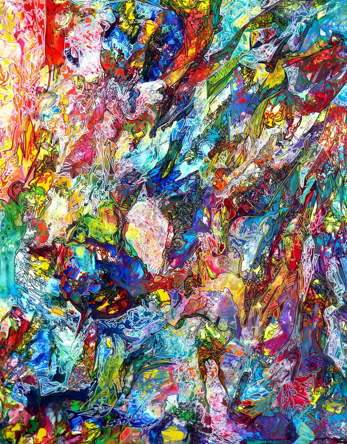 THE AGE OF SURVIVAL PATTERNS de Igor Eugene Prokop (2026) : Peinture ...