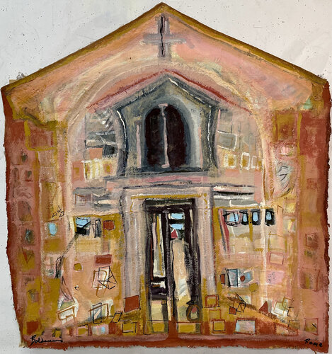 Roman Tic Tac Toe by Vincent Baldassano (2019) : Painting Acrylic ...